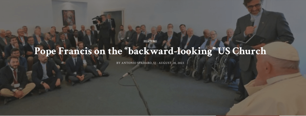 Pope Francis on the “backward-looking” US Church – Quaerens