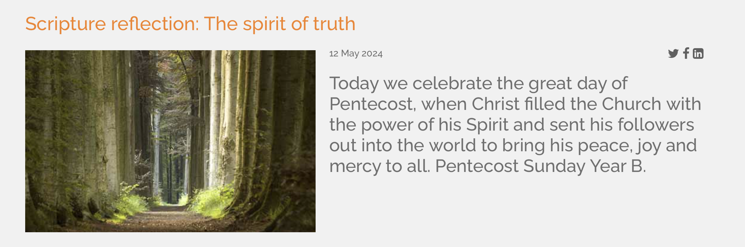 Fr Brendan Byrne SJ – HOMILY NOTES FOR PENTECOST SUNDAY YEAR B – Quaerens